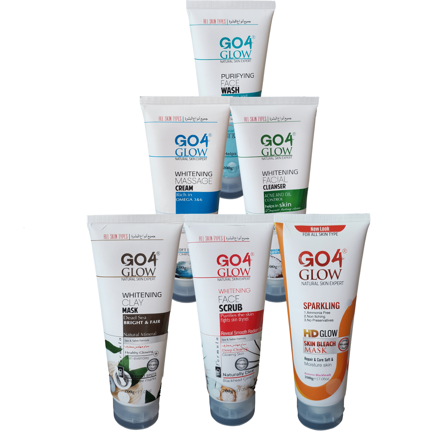 Go4Glow Whitening Facial Kit - She Cosmetics | Original Products