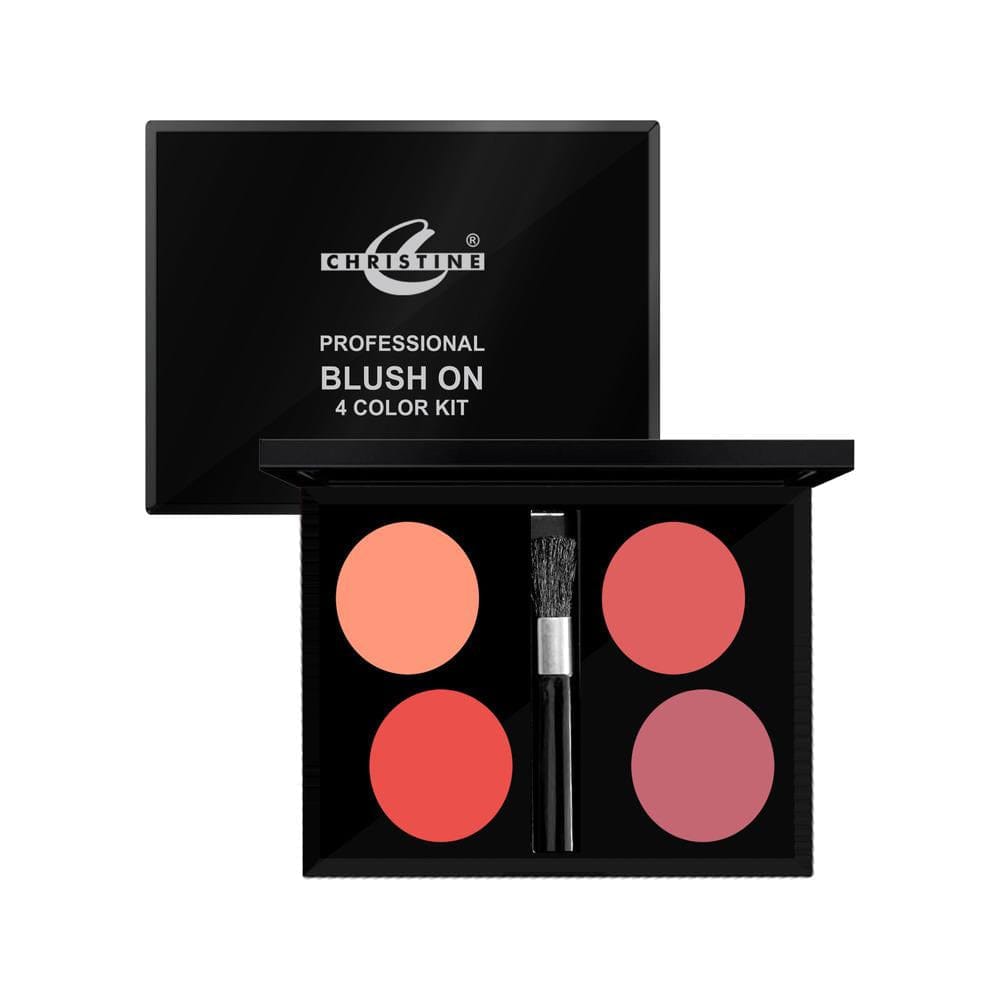 CHRISTINE PROFESSIONAL BLUSH-ON 4COLOR KIT (01) - She Cosmetics ...