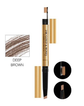 BBA 24K GOLD&ROSES EYEBROW PENCIL DEEP BROWN - She Cosmetics | Original ...