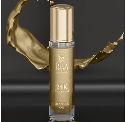 BBA 24K GOLD & ROSES CLEANSING OIL - She Cosmetics | Original Products