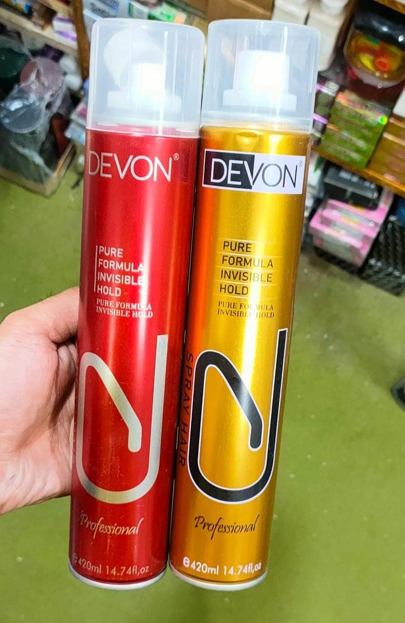 DEVON HAIR SPRAY 420ml - She Cosmetics | Original Products